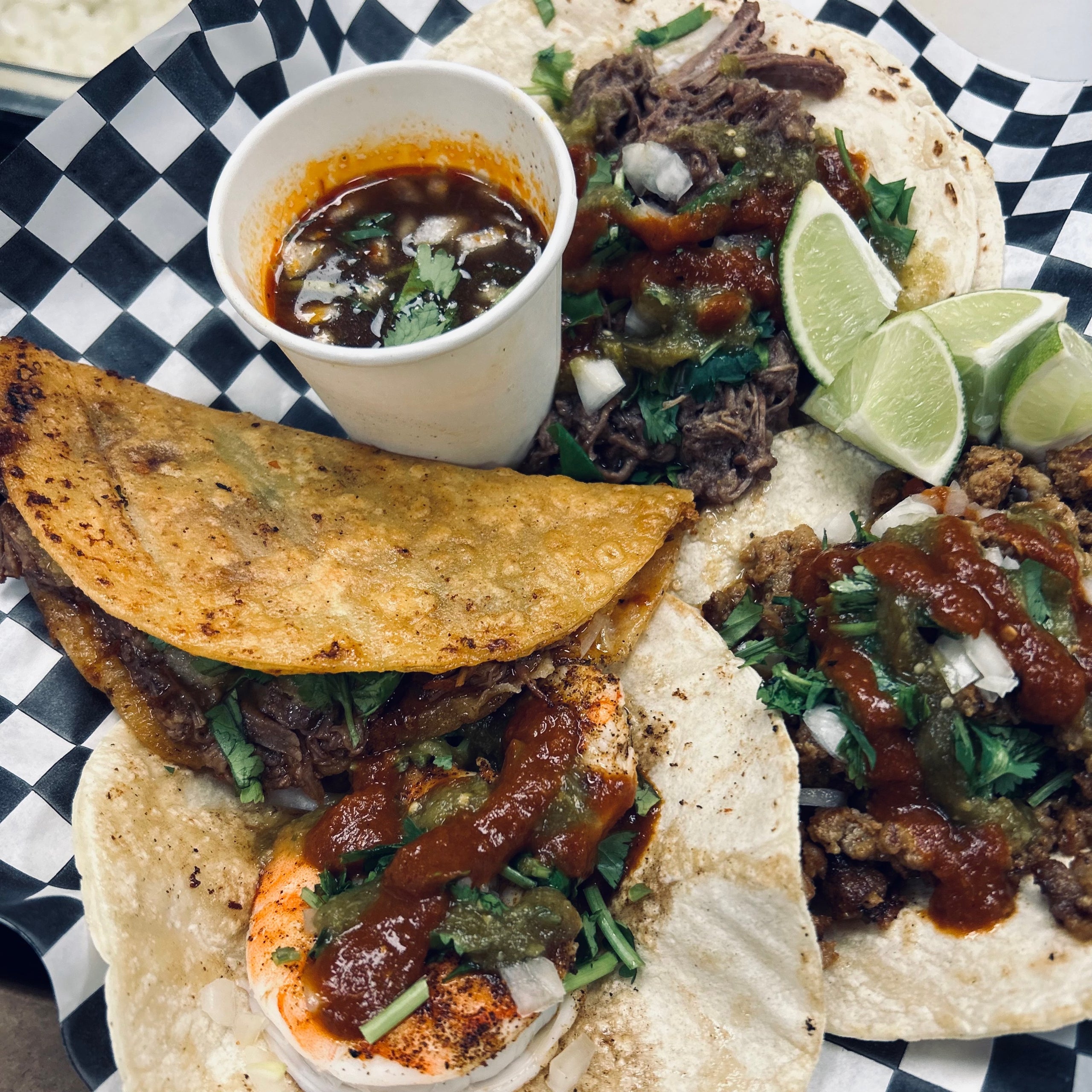 Taco Sampler Platter | Grill 23 LDN