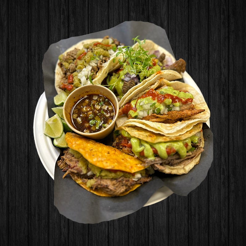 Taco Sampler Platter | Grill 23 Authentic Mexican